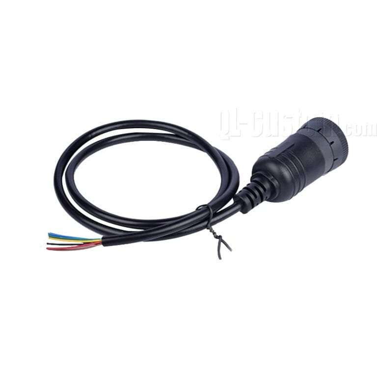 J1939 male connector extension cable to end stripped and tinned - QL ...